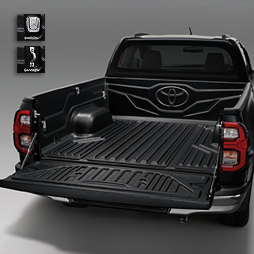Hilux Revo Prerunner, 4x4 & Rocco - พื้นปูกระบะ แบบ B (C-CAB) - Toyota ...
