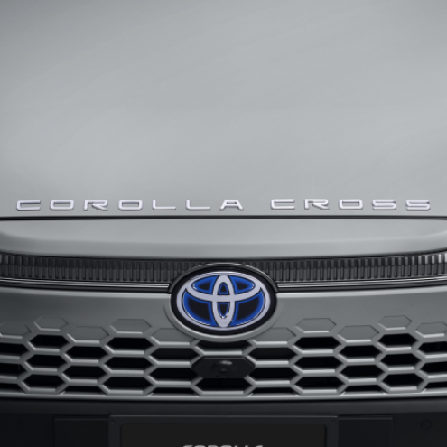 Corolla Cross - โลโก้ Corolla Cross (โครเมียม) - Toyota Accessories